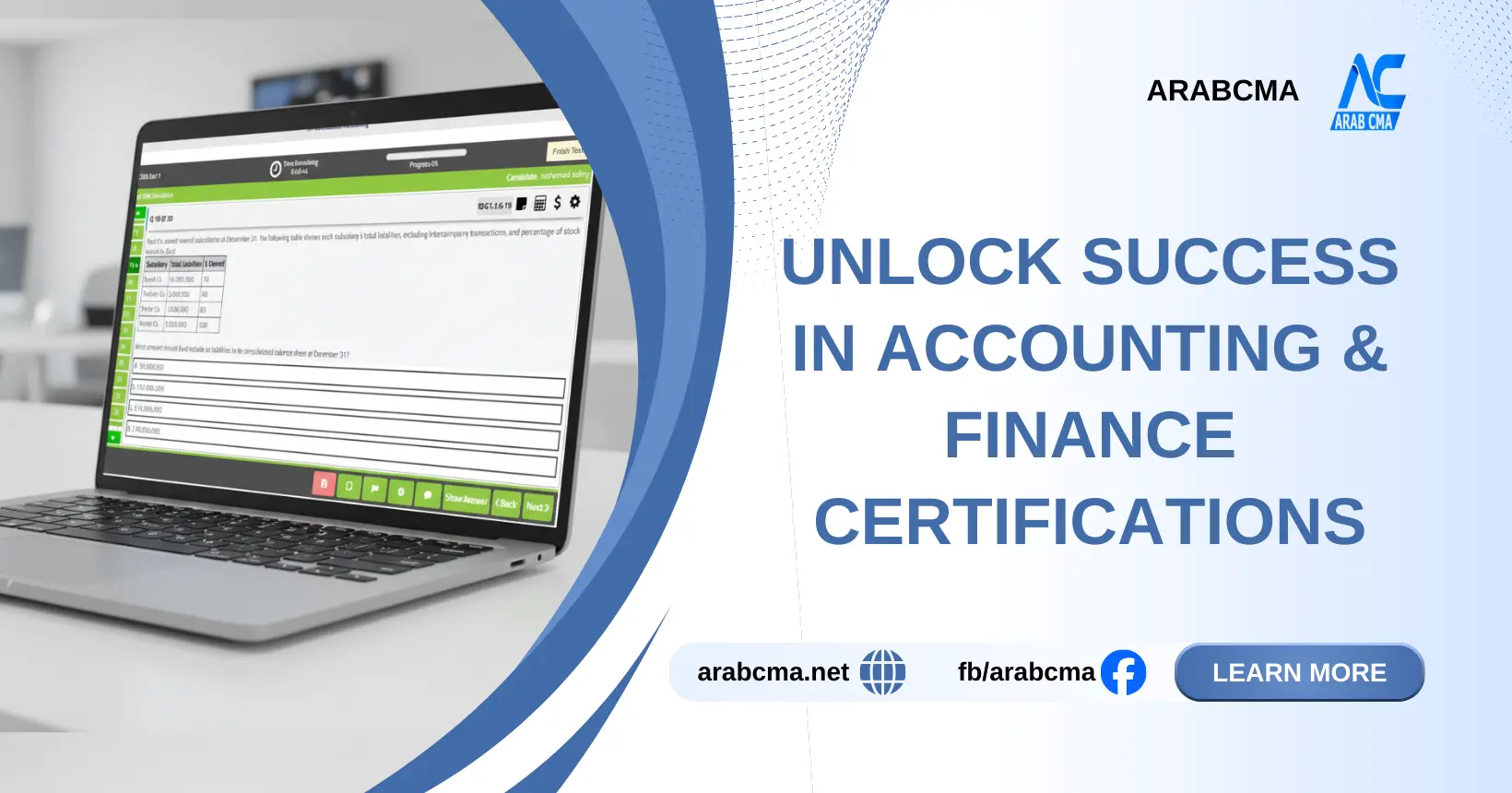 CMA Part 1 GLM - Free Exam - Arabcma